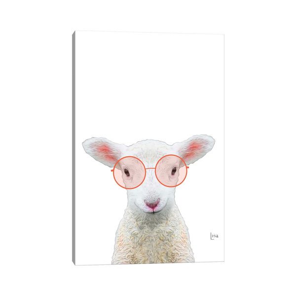Maturi Colour Sheep with Pink Glasses by Printable Lisa's Pets ...