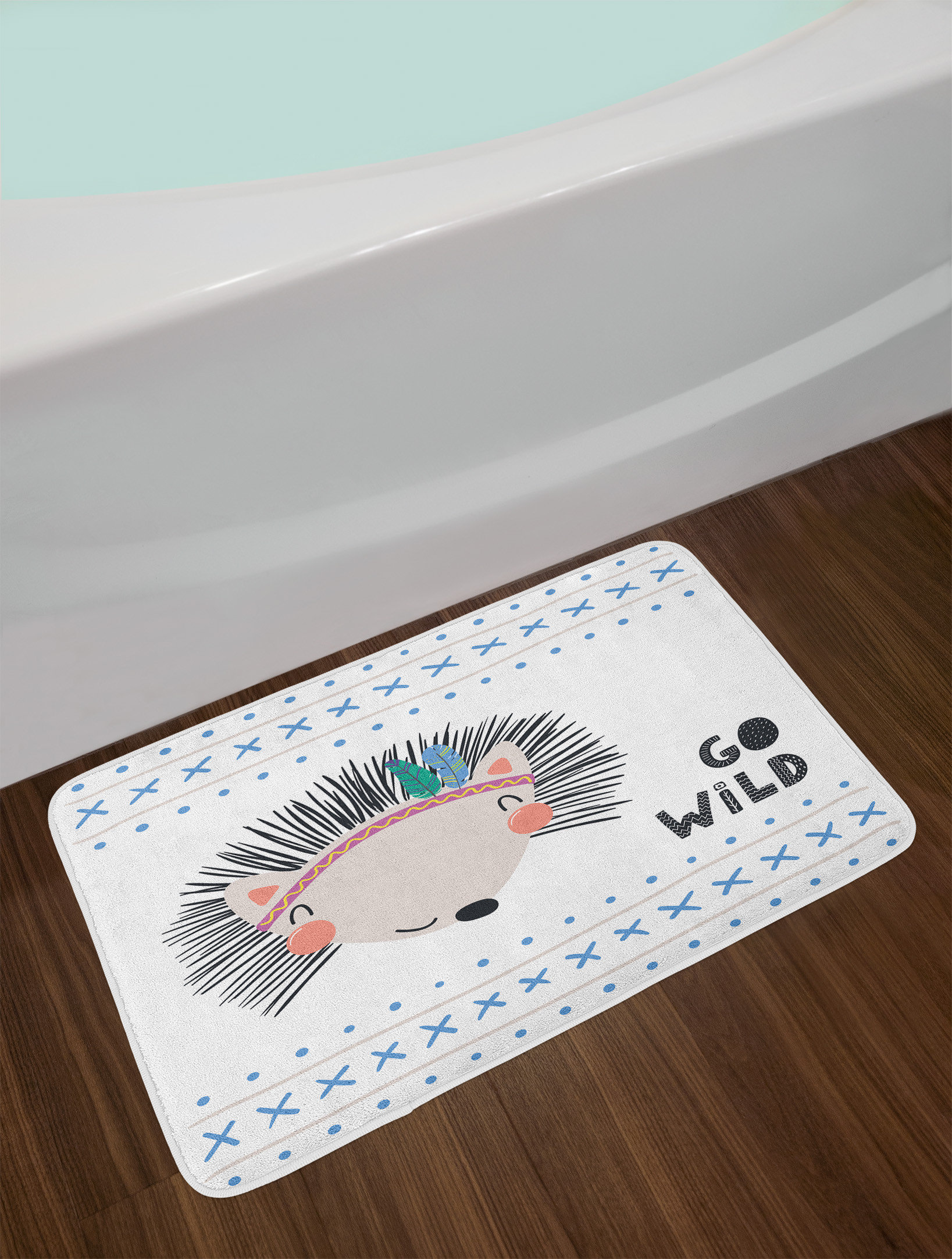 East Urban Home Medarda Bath Mat | Wayfair