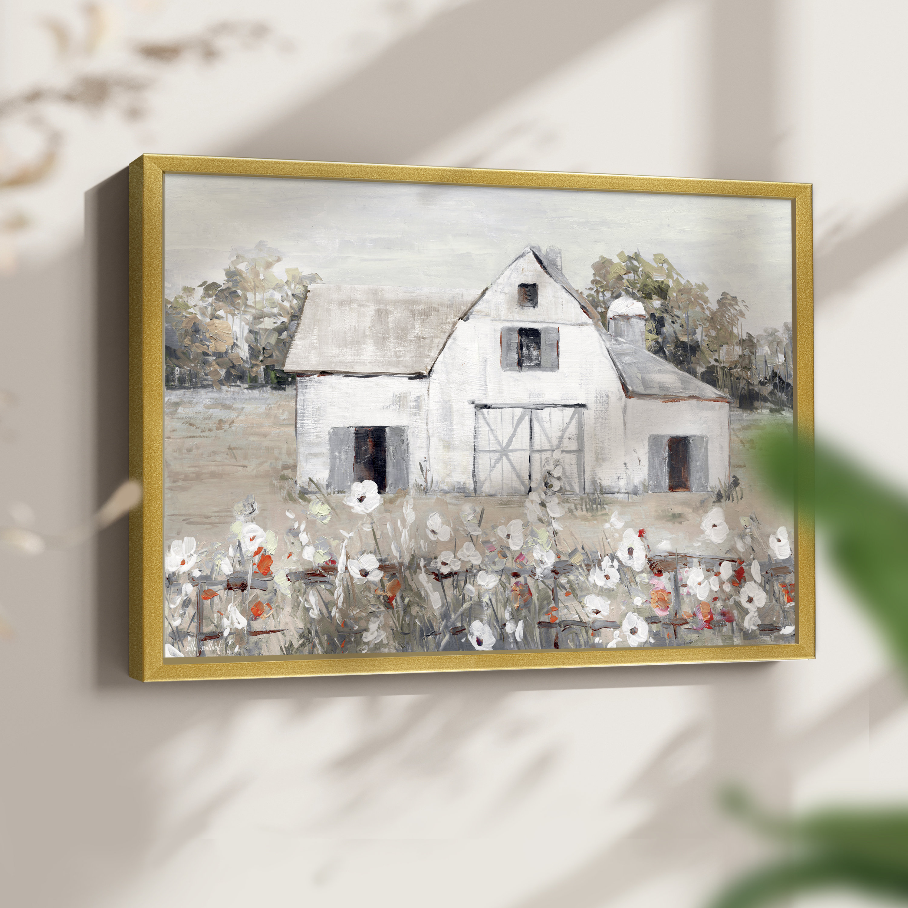 August Grove® Day On The Farm Boho -Framed Print - Restickable | Wayfair
