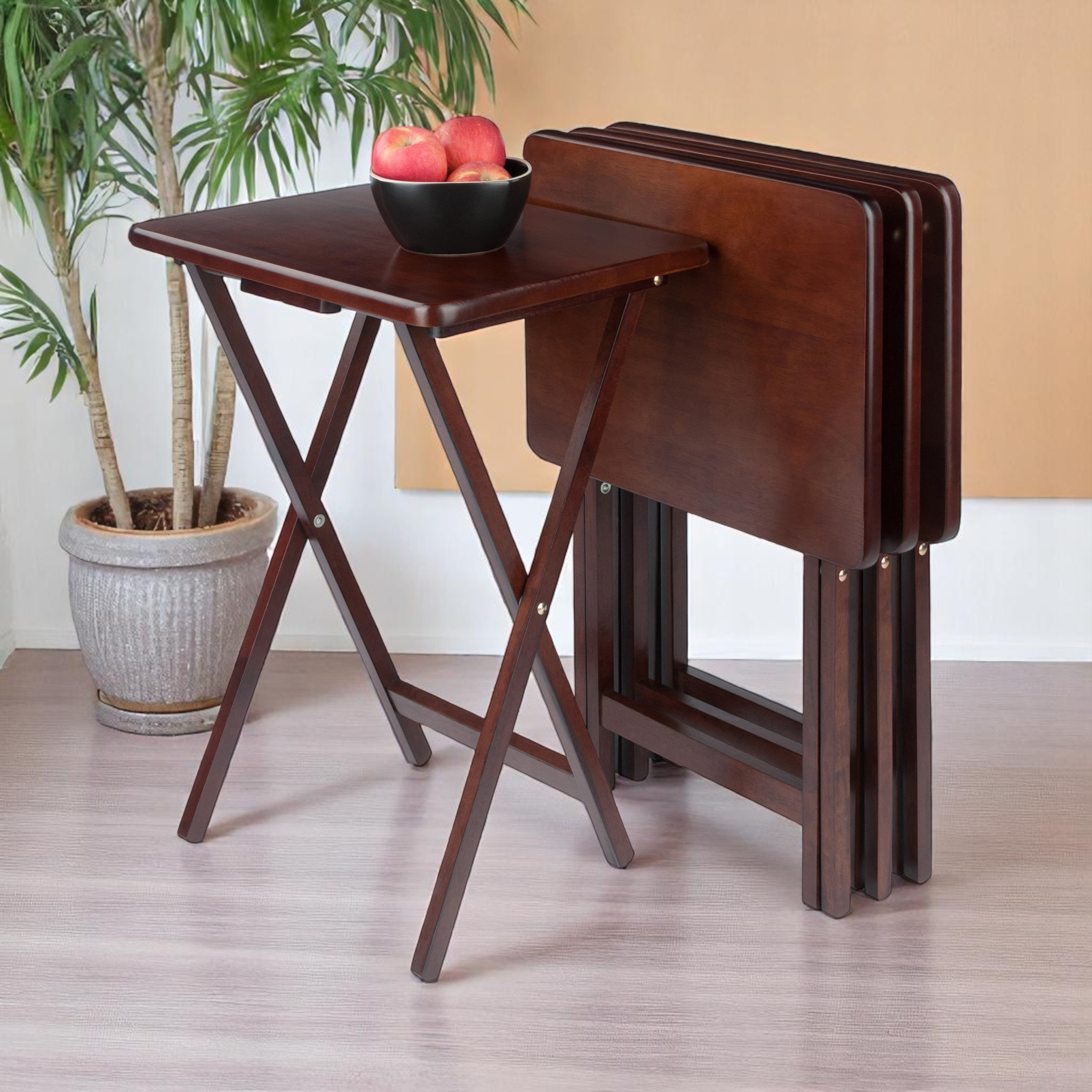 Lark Manor™ Ilsefriede 2-Piece Snack Table Set | Wayfair