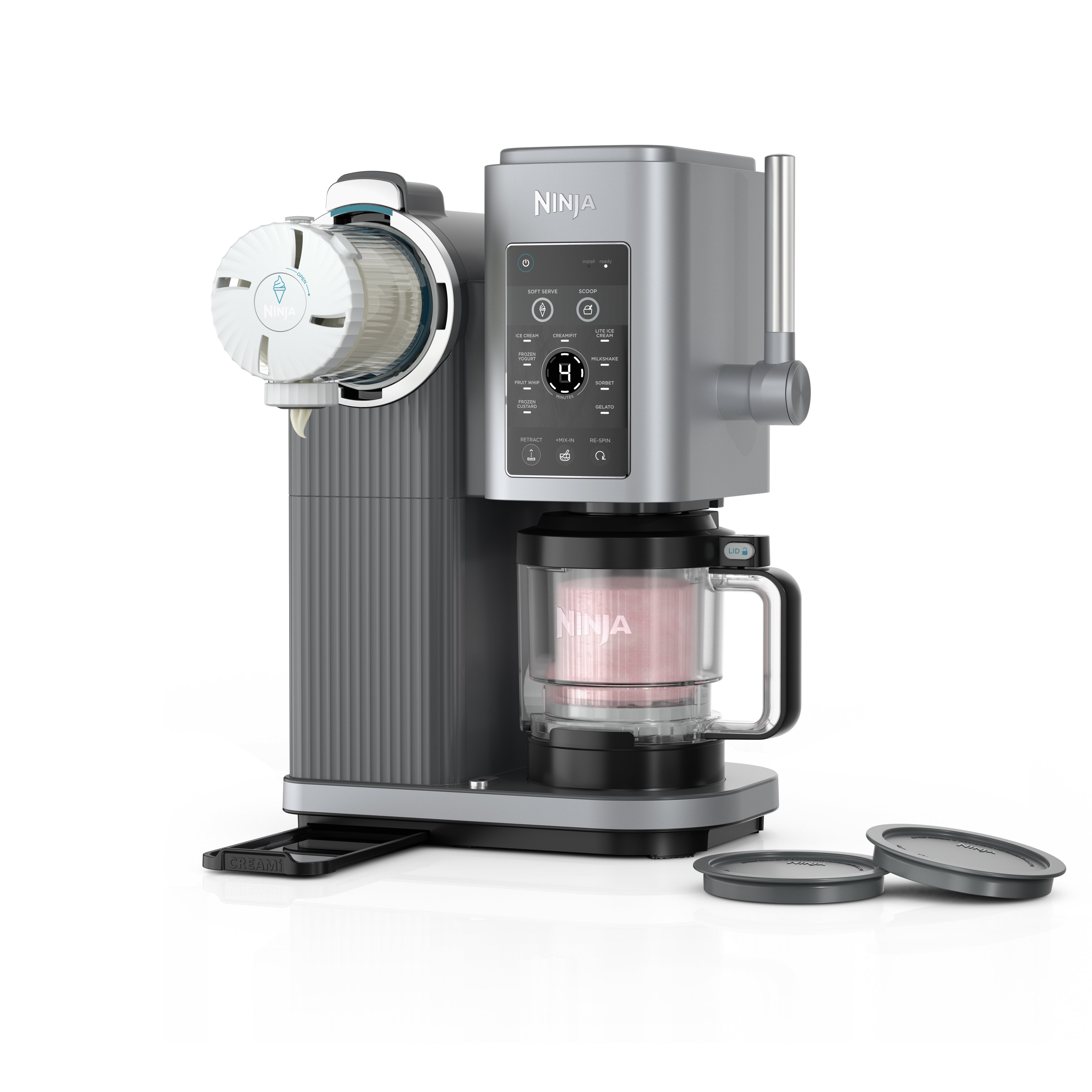 Ninja Nc701c Creami Swirl Soft Serve Ice Cream Machine & Reviews ...