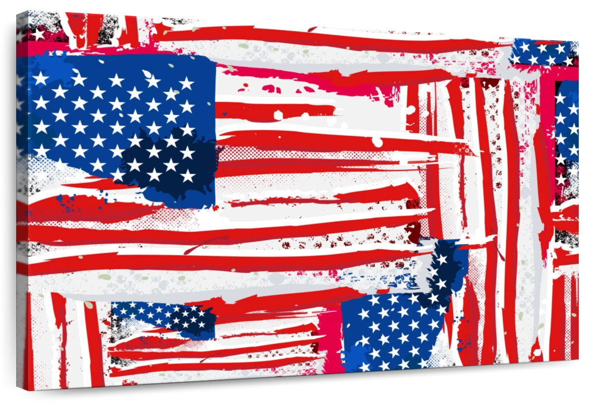 Ebern Designs Borges Abstract Flag | Wayfair