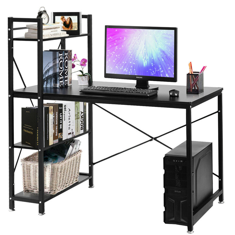 Ebern Designs Bartels Credenza Desk & Reviews | Wayfair