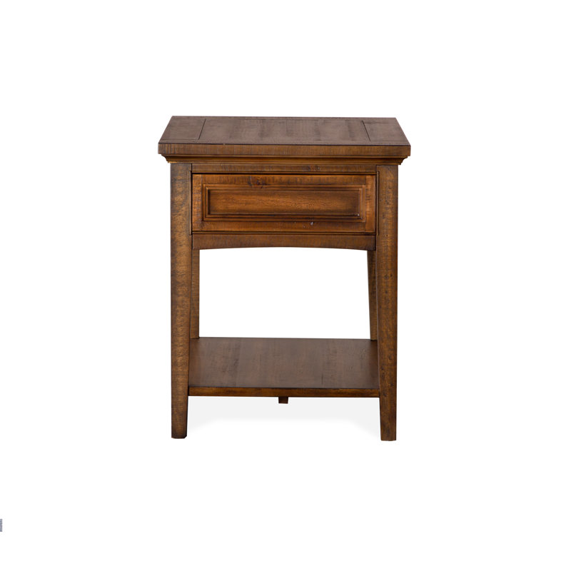 Lark Manor™ Atthew Solid Wood End Table Storage | Wayfair