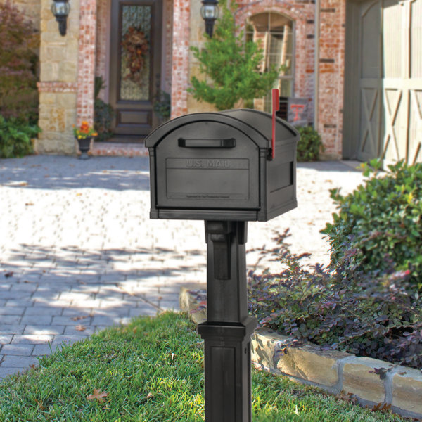Architectural Mailboxes Grand Haven Plastic, Top Mount, Decorative ...