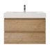 Latitude Run® Carneshia 35.4'' Single Bathroom Vanity with Acrylic Top ...