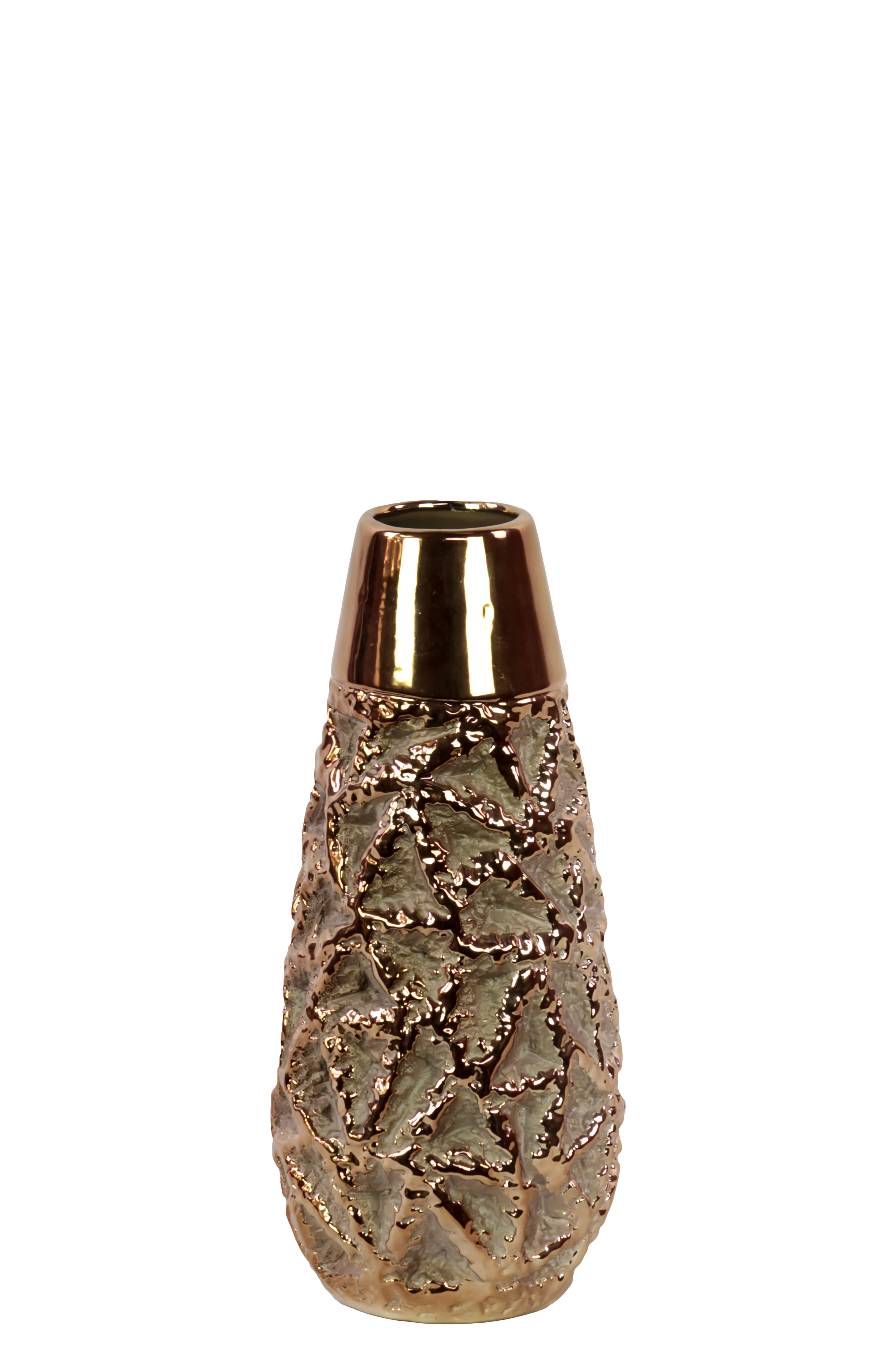 Dakota Fields Aubrie Embossed Crumpled Design Table Vase - Wayfair Canada
