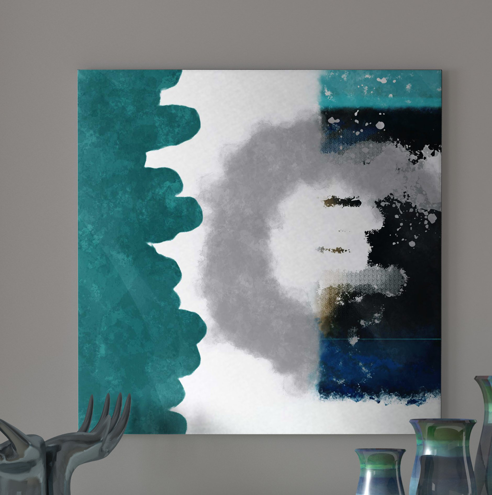 Wrought Studio™ Award Satisfaction - Wrapped Canvas Painting Print ...