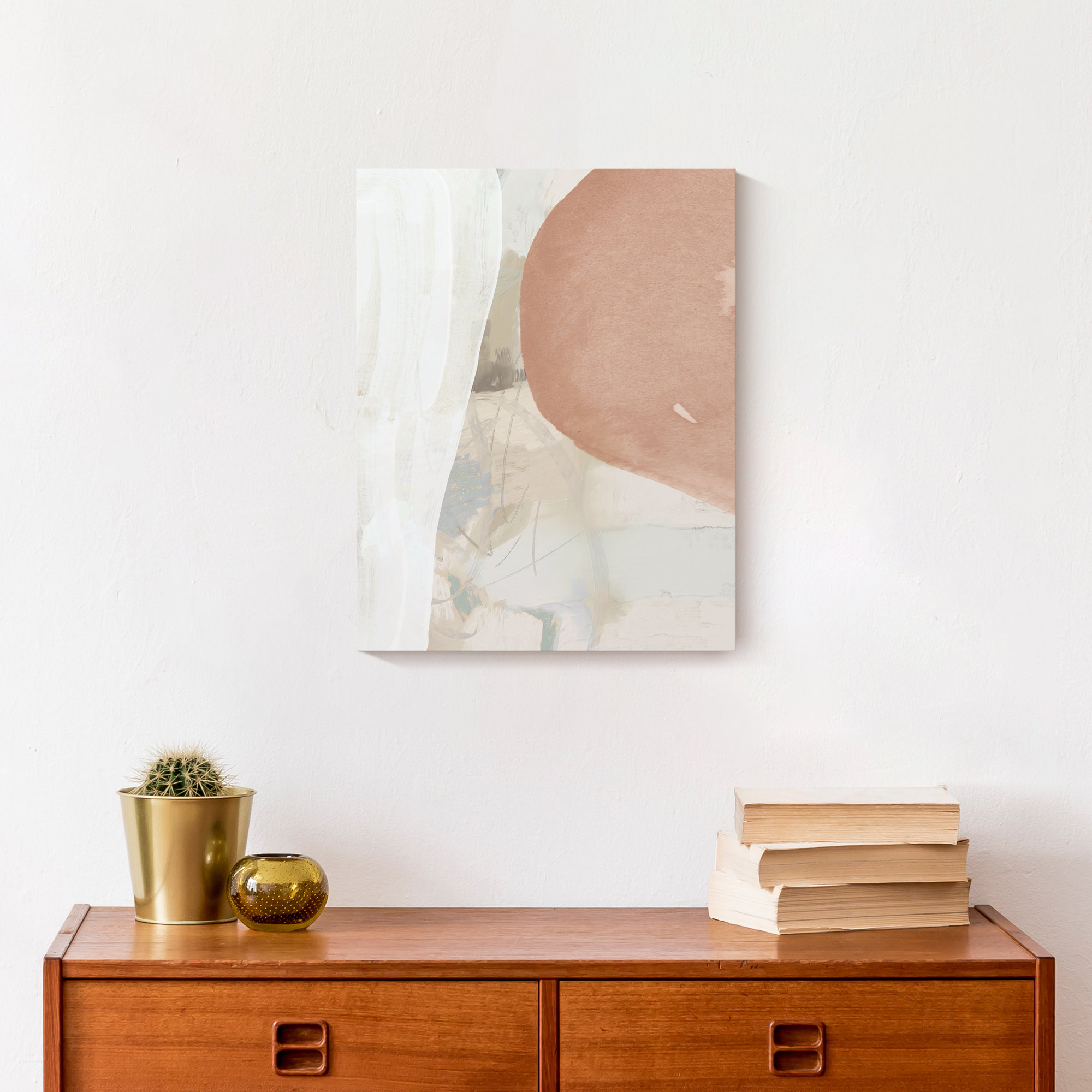 Wrought Studio™ Shapes and Textures - Print on Canvas | Wayfair