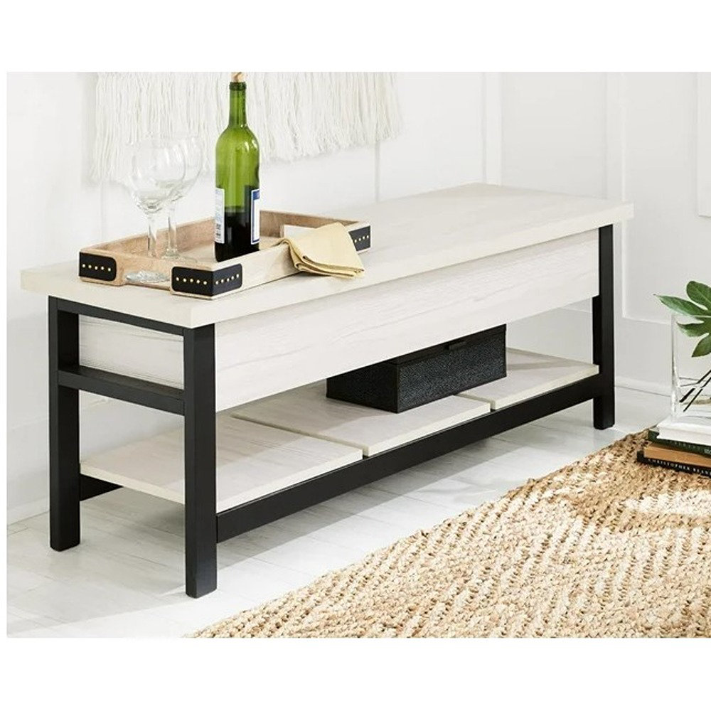 17 Stories Roberdeau Shelves Storage Bench & Reviews - Wayfair Canada