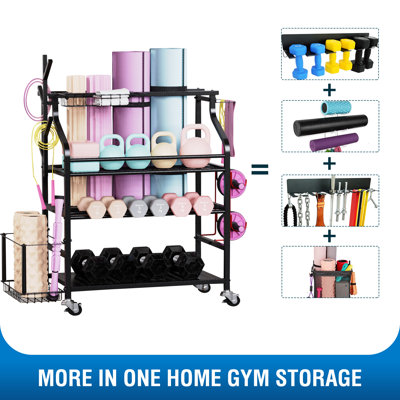 Arlmont & Co. Mucad Metal Free-standing Sports Rack & Reviews | Wayfair