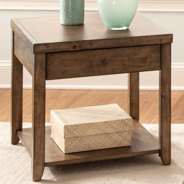 Three Posts™ Bleckley End Table & Reviews | Wayfair