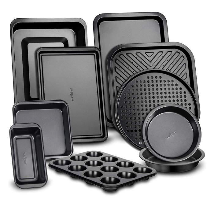 NutriChef 10 Piece Bakeware Set & Reviews | Wayfair