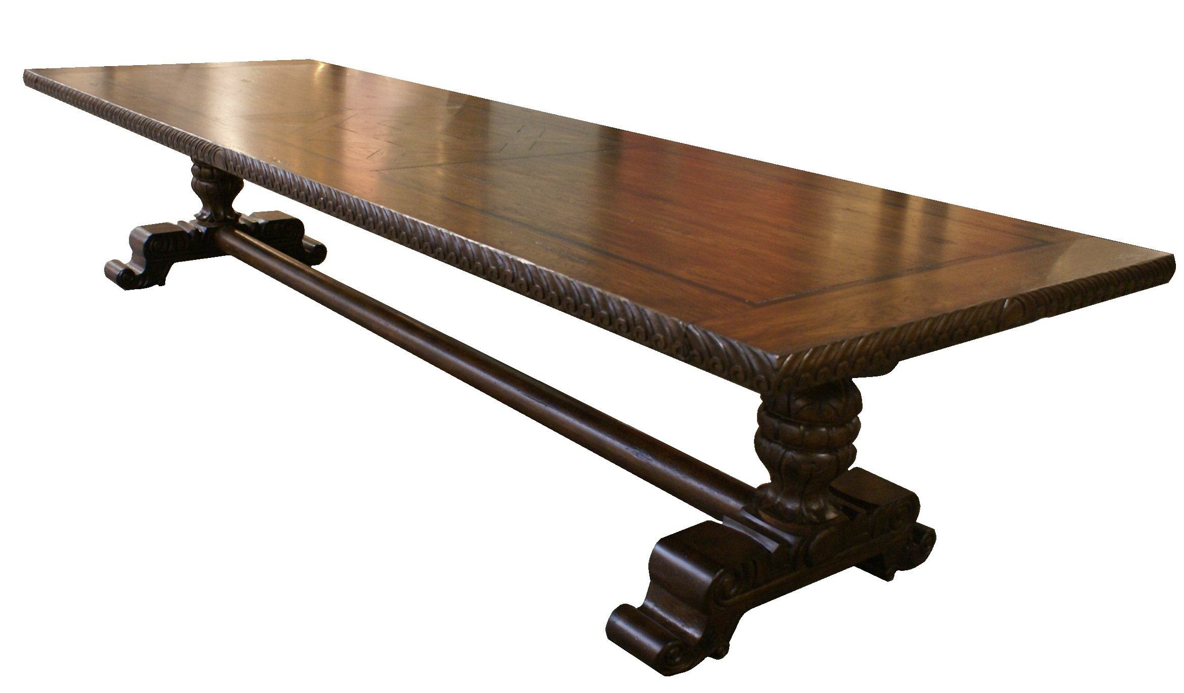 Regis Patrick Collection Fontainebleau Rosa Morada Solid Wood Dining ...