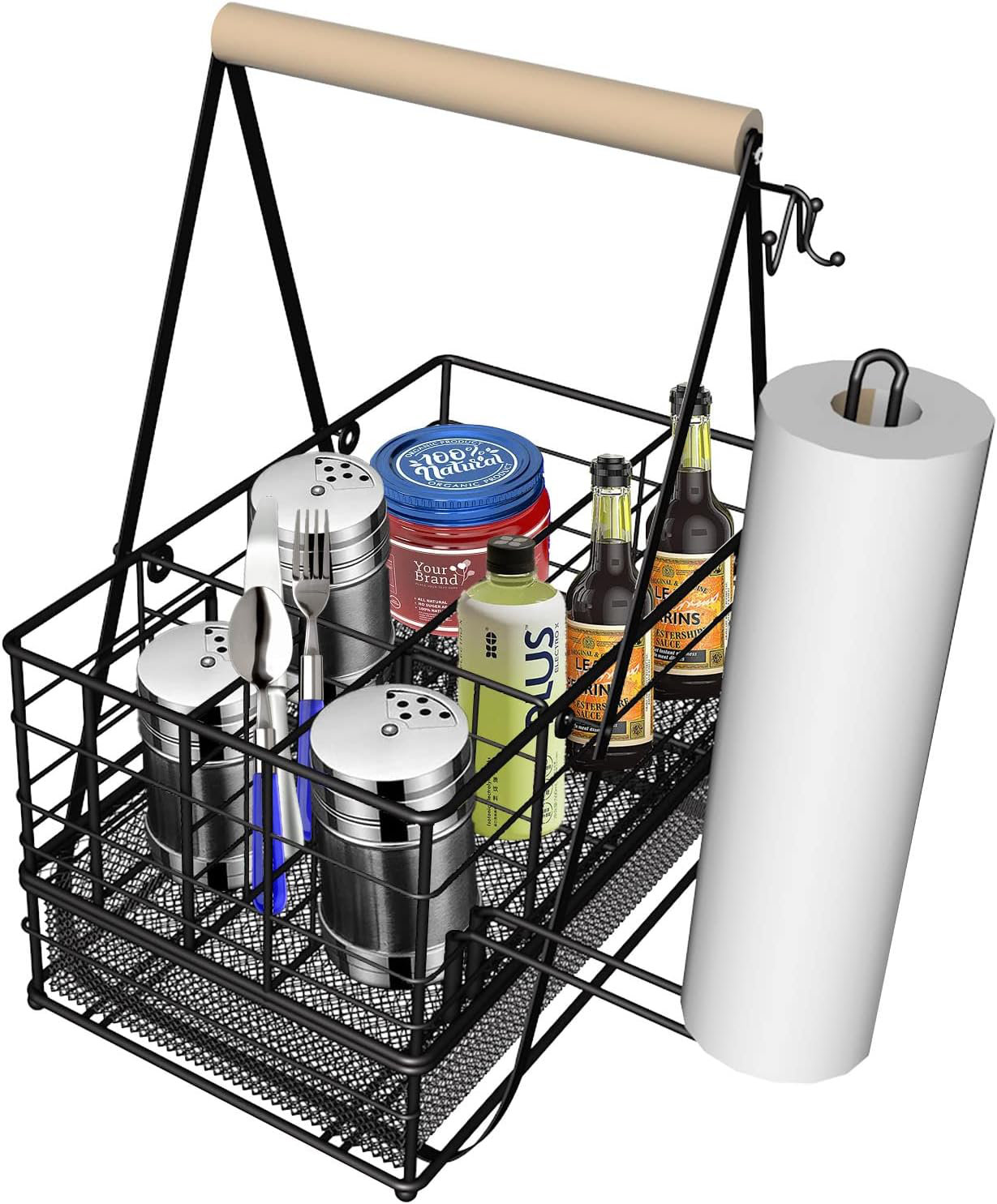 A Home Picnic Cart And BBQ Trolley, Condiment Trolley, Barbecue Trolley ...