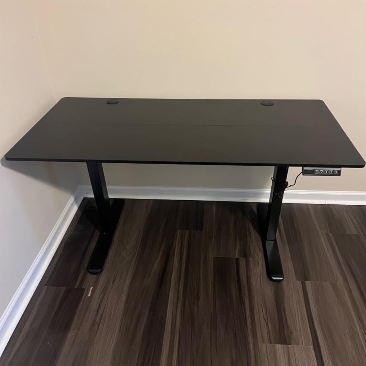 Inbox Zero Adjustable Standing Desk Electric Sit to Stand Up Desk 48"× ...