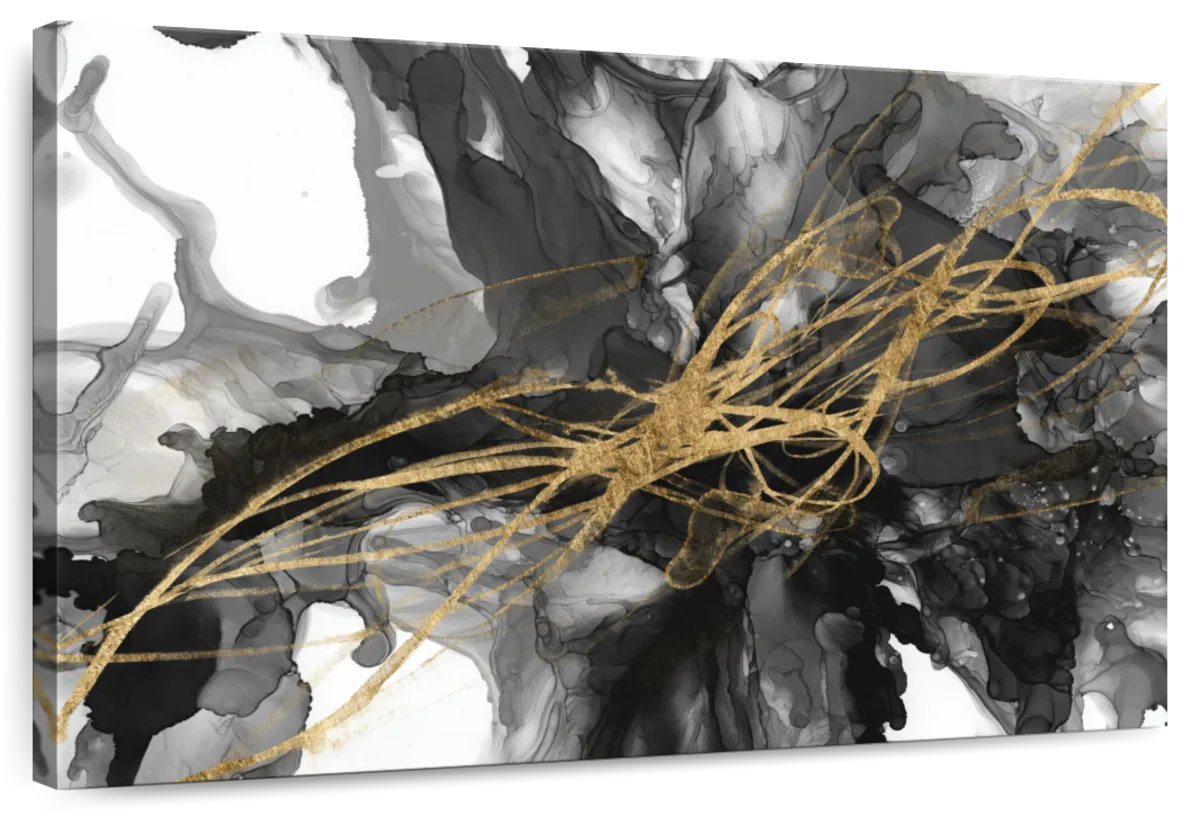 Elephant Stock Golden Vortex I - Wayfair Canada