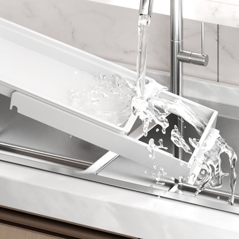 Rebrilliant Pull Out Dish Racks Kitchen Under Sink Organizer, Cabinet ...