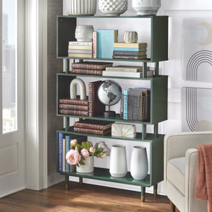 Everly Quinn Camylle Standard Bookcase & Reviews | Wayfair