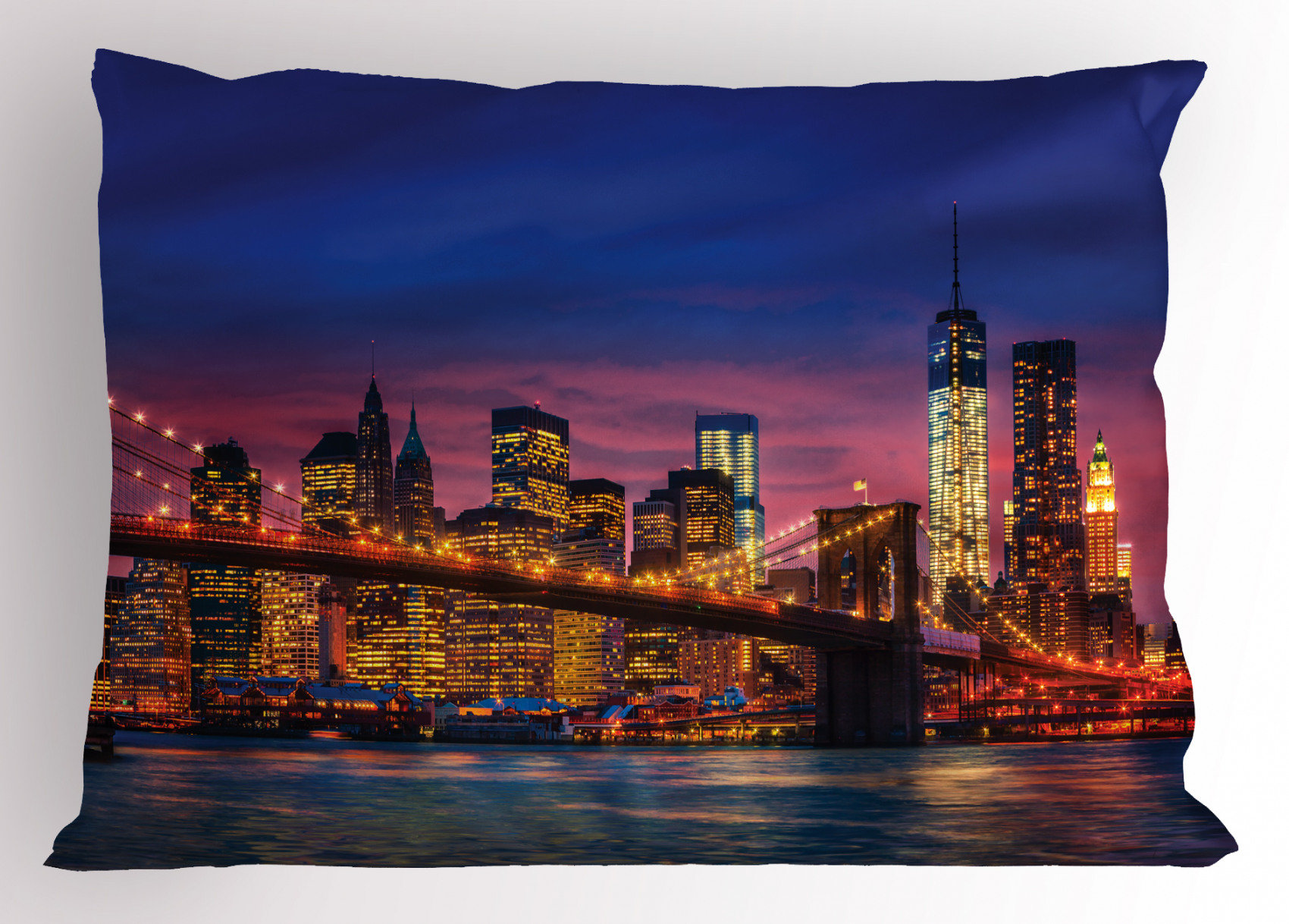 Ambesonne Nyc New York Sham | Wayfair