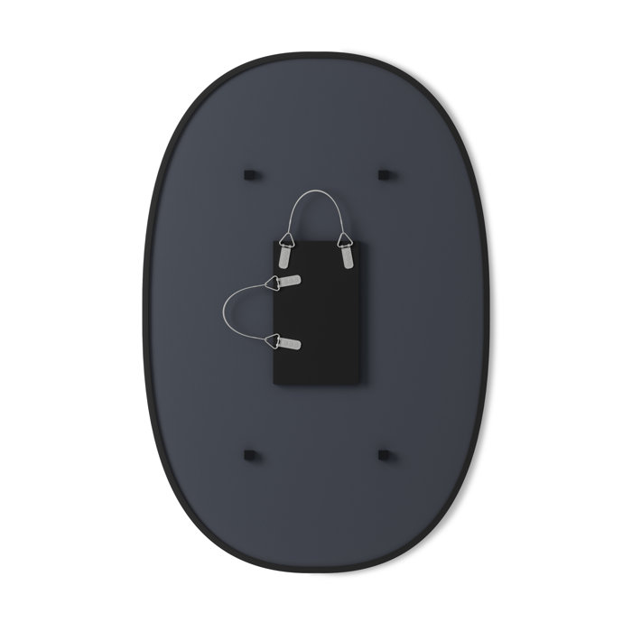 Umbra Hub Oval Rubber Wall Mirror & Reviews - Wayfair Canada