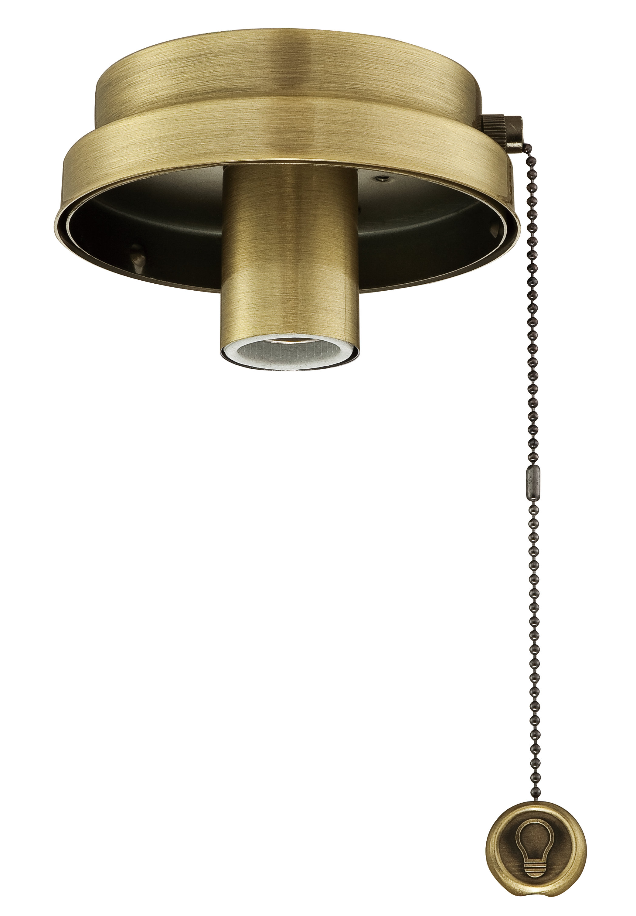 Fanimation Low Profile Operated 1-Light LED Ceiling Fan Light Fitter ...