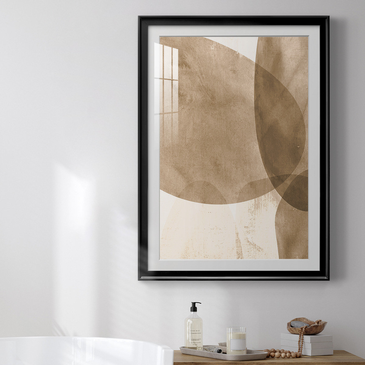 George Oliver Neutral Object I Premium Framed Print - Ready To Hang ...