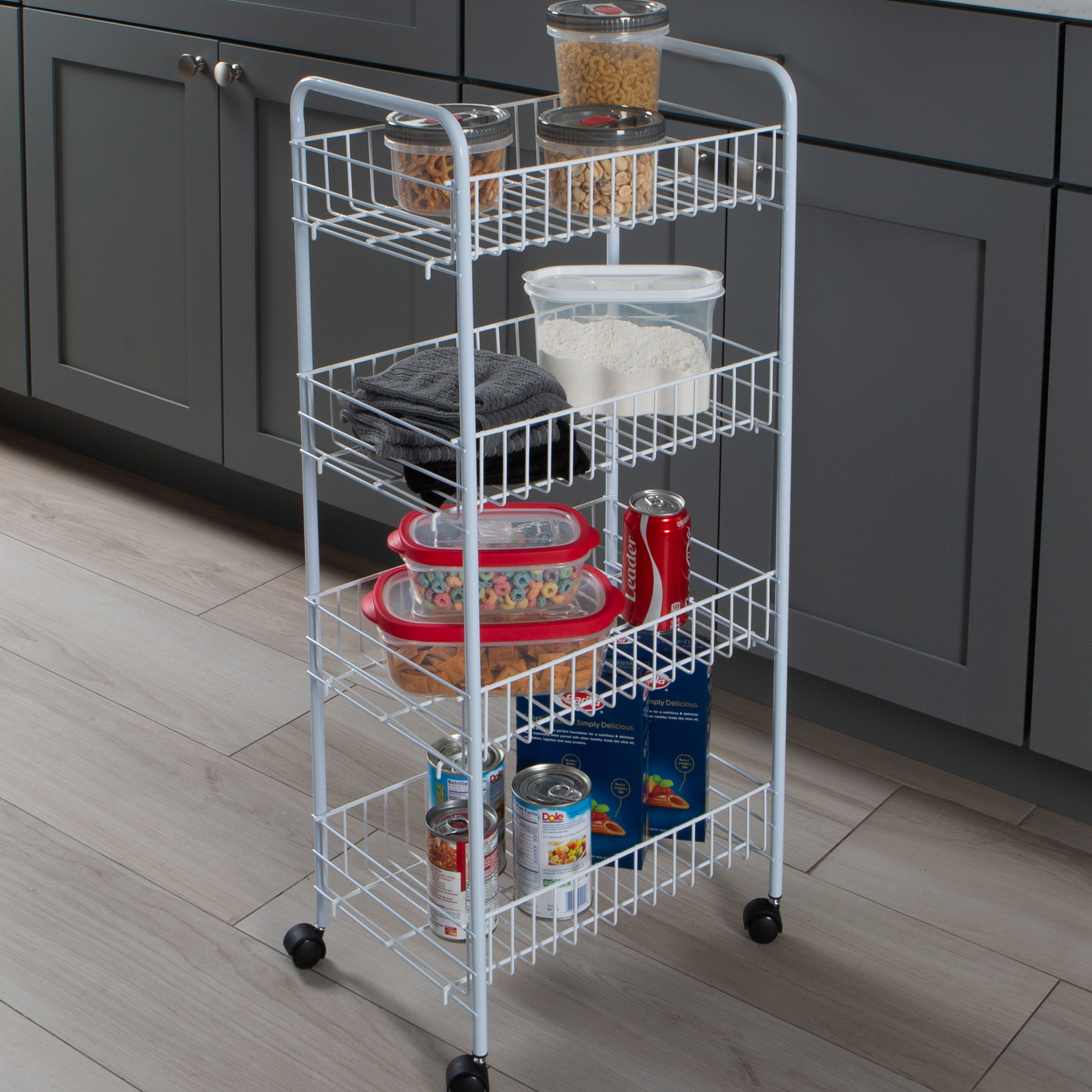 Simplify Gould 4 Tier Utility Cart & Reviews | Wayfair