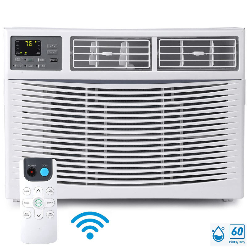 NANAN 10,000 BTU Window Air Conditioner with Remote and WiFi Control & Reviews | Wayfair