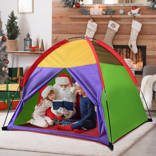 Redmon For Kids 71'' W x 47.25'' D Outdoor Polyester Pop-Up Play Tent ...
