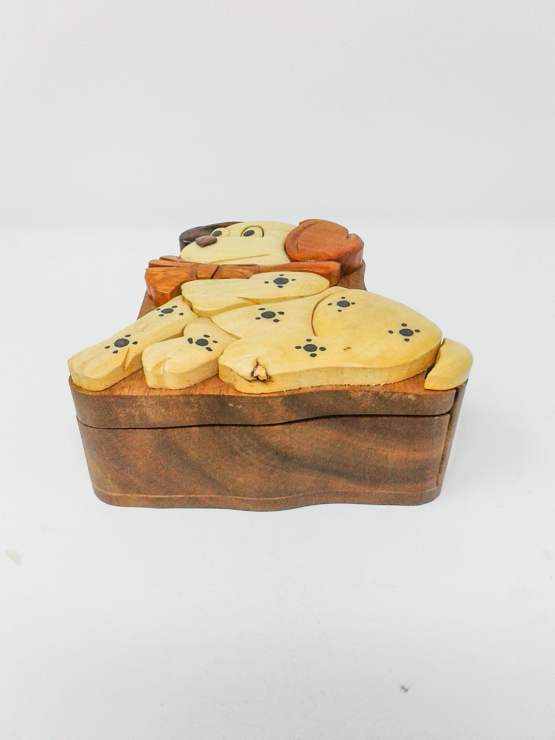 Winston Porter Melmack Dalmatian Wooden Puzzle Box | Wayfair