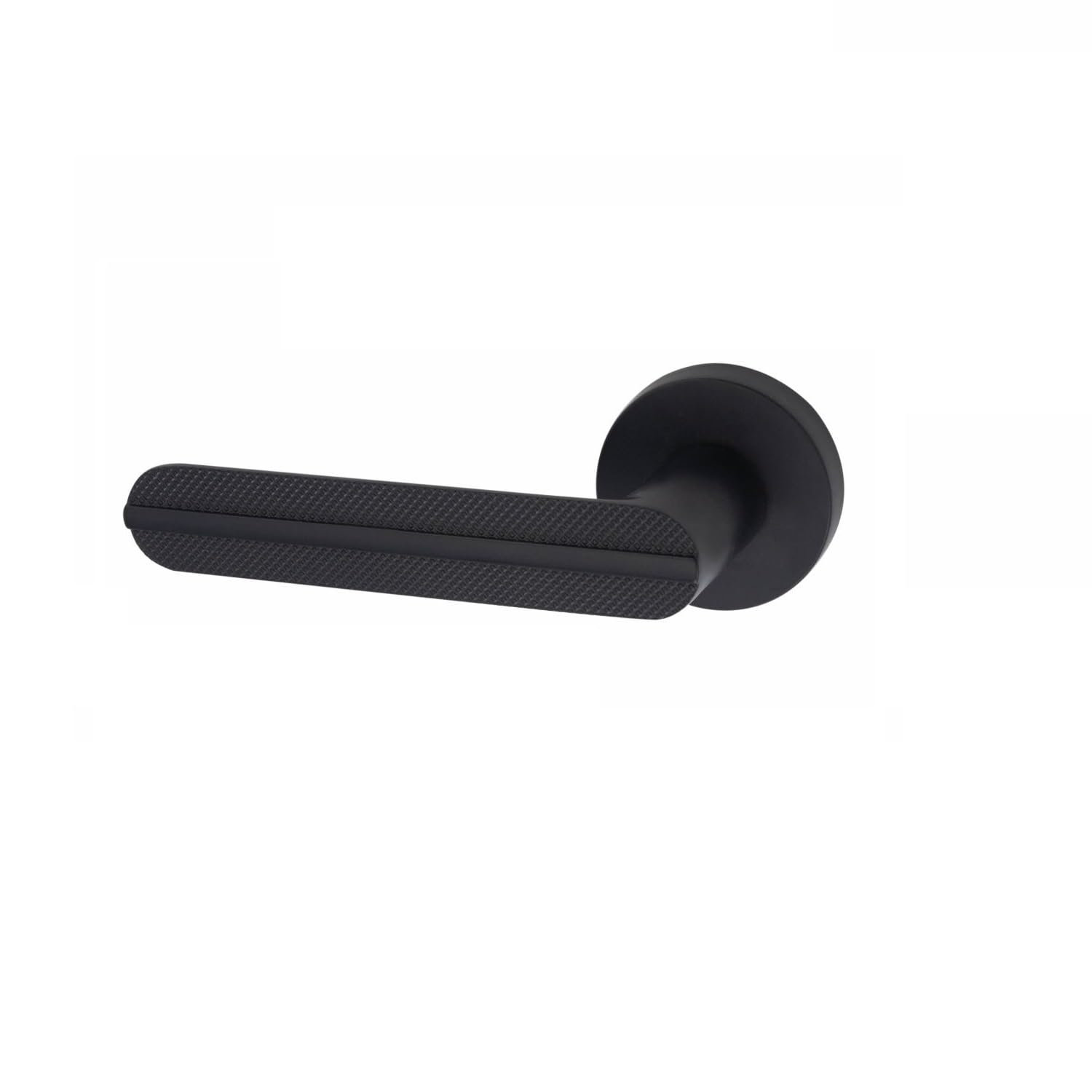 Latitude Run 1 Pair Modern Lima Design Premium Door Handles on Round ...