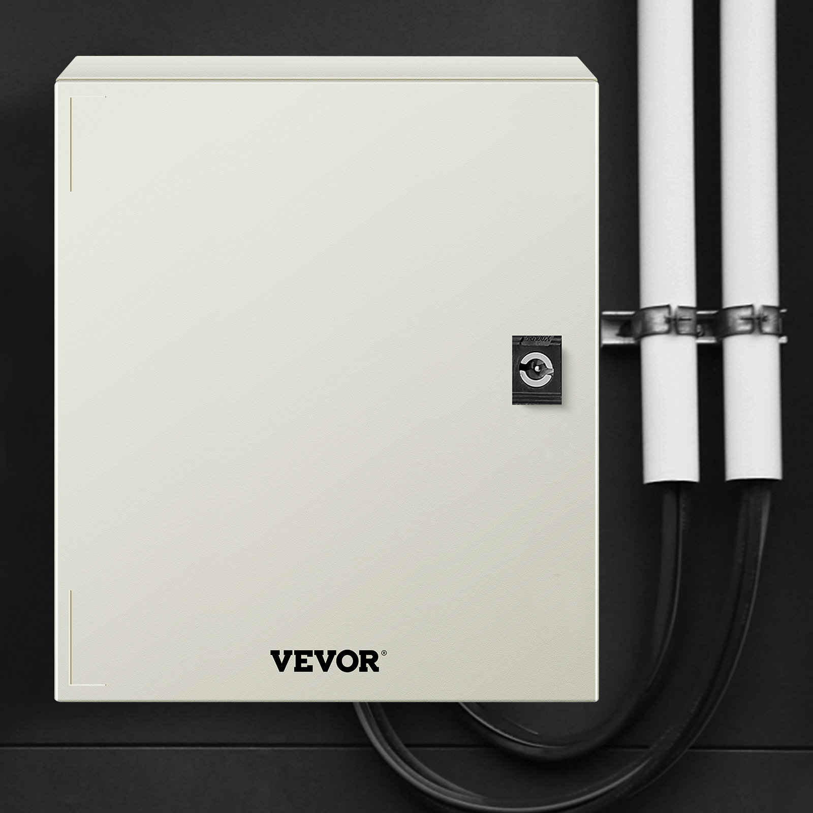 VEVOR Fibreglass STELL Enclosure, 12 x 10 x 6'' NEMA 4X Fibreglass ...