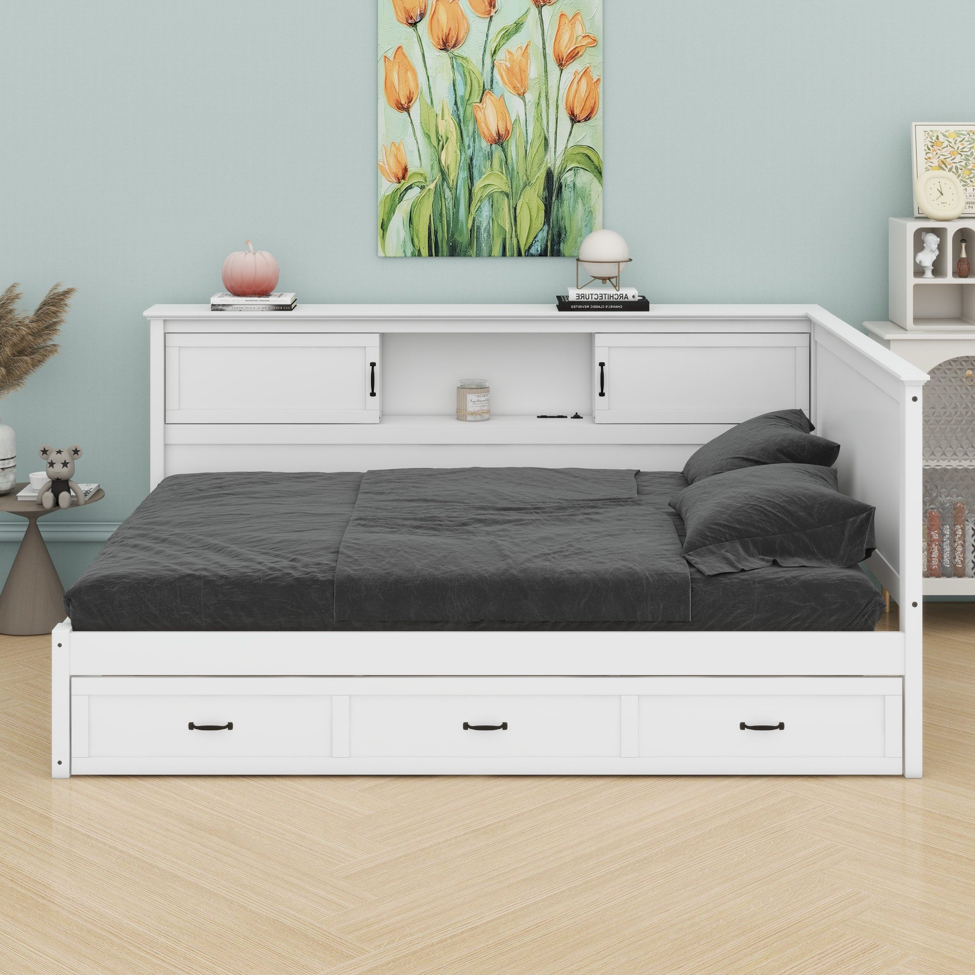 L Shaped Bed Frame