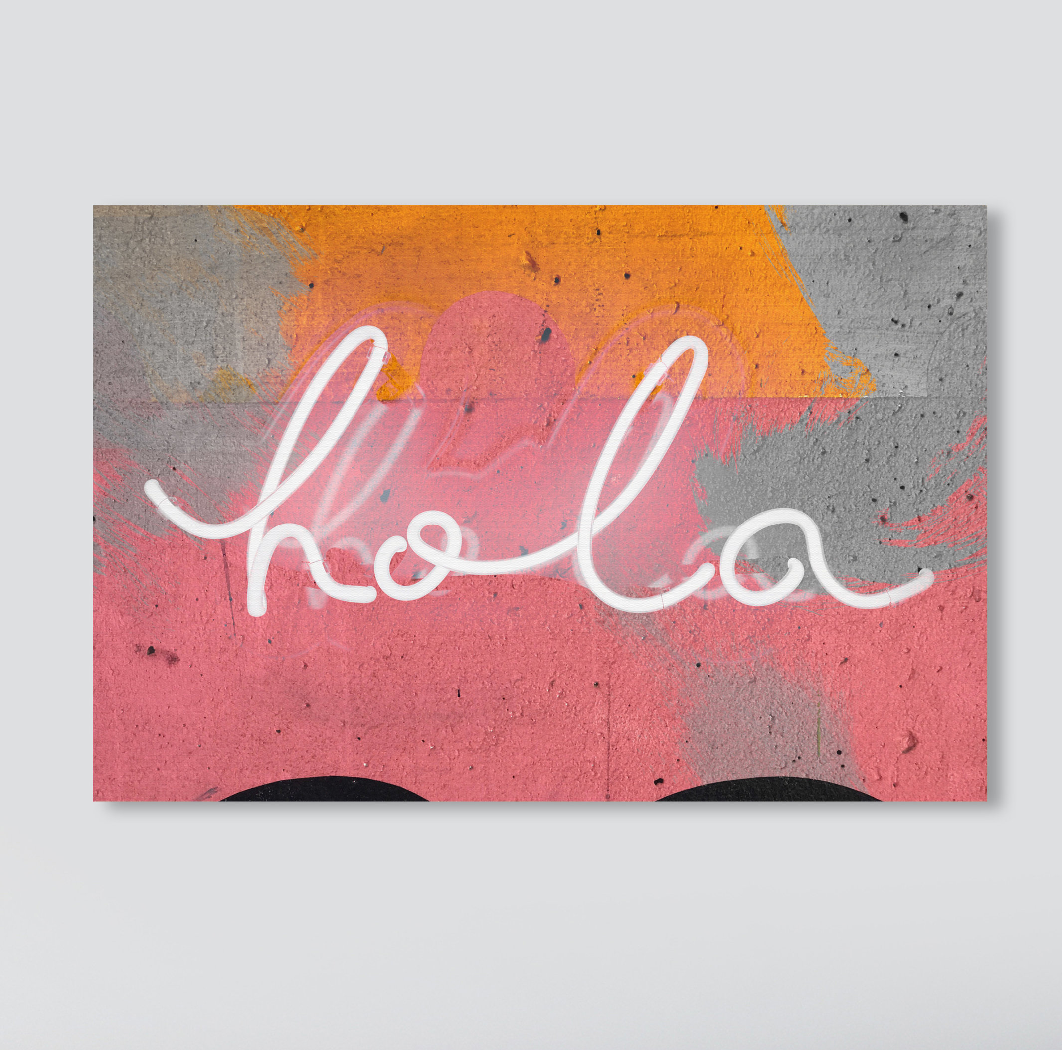 Ebern Designs Hola by Oliver Gal - Textual Art Print - Wayfair Canada