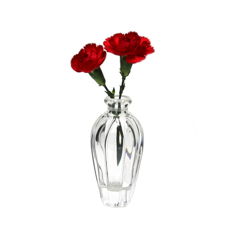 Murano Art Collection Romantica Handmade Lead Crystal Table Vase | Wayfair