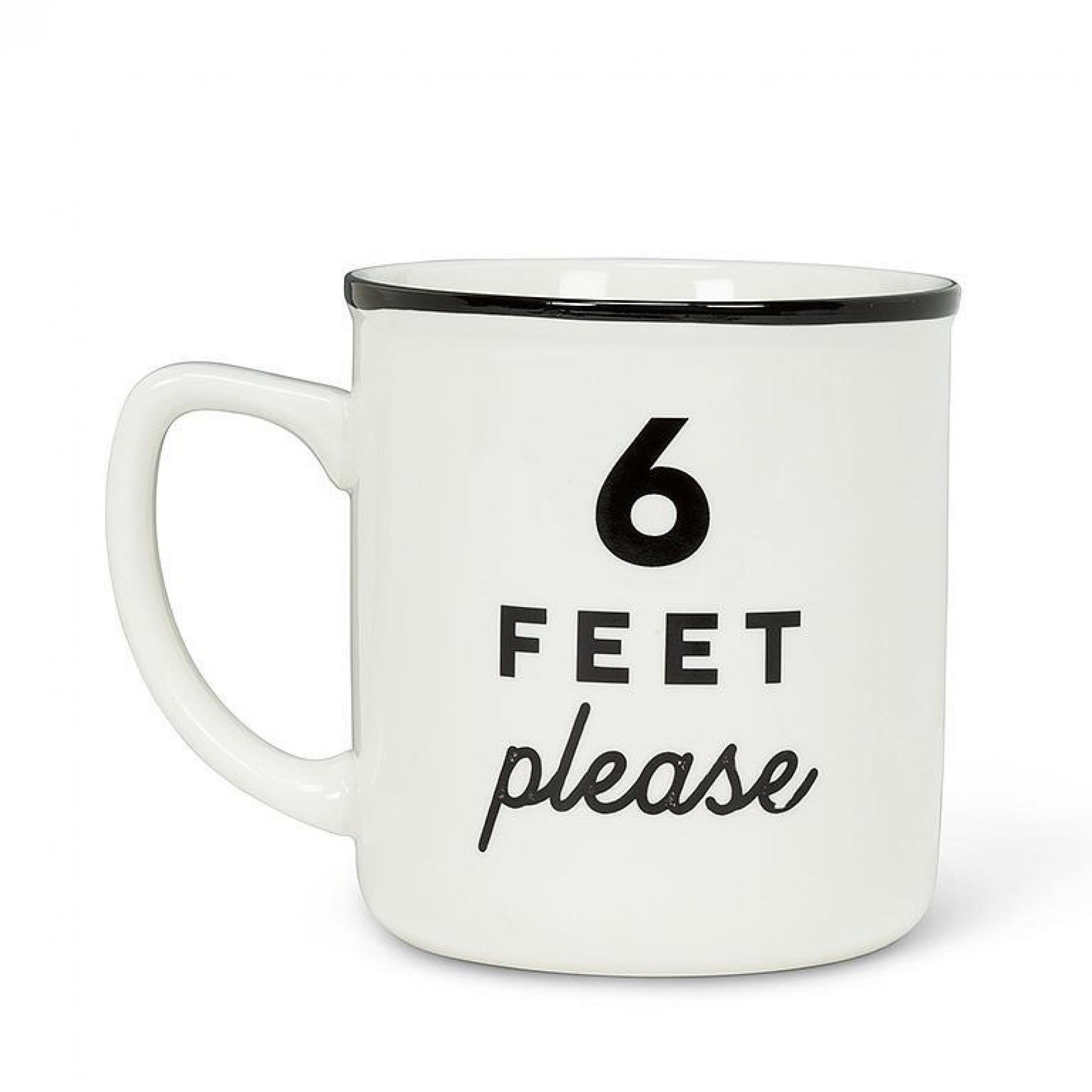 Latitude Run® 6 Feet Please Mug | Wayfair