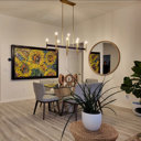 Mercer41 Trivon 8 - Light Dimmable Linear Kitchen Island Chandelier ...