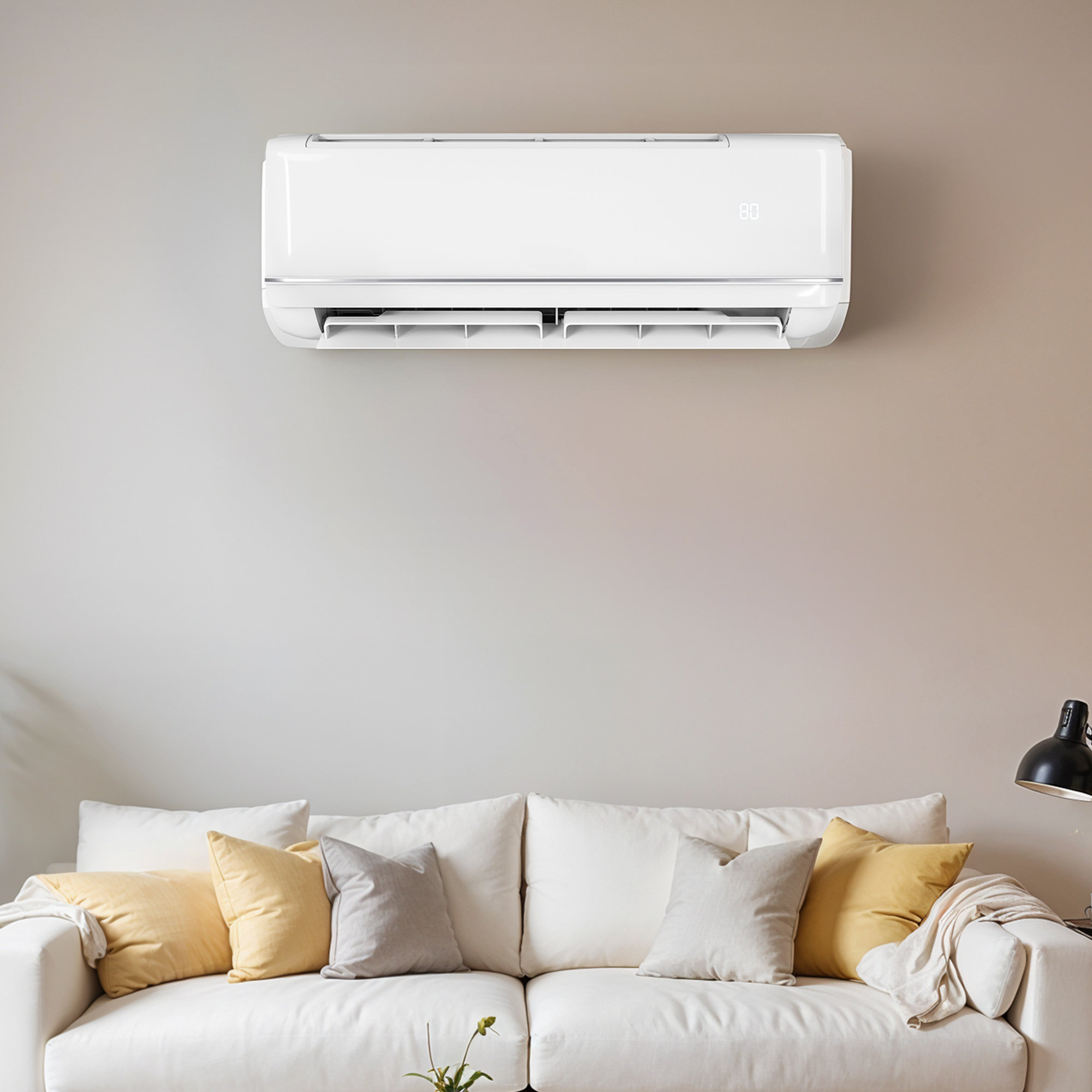 Edrosie Inc 17700 BTU Wi-Fi Connected Ductless Air Conditioner & Heat ...