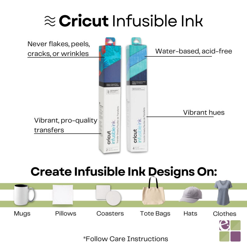 Cricut Infusible Ink Sheets and Mugs Bundle | Wayfair