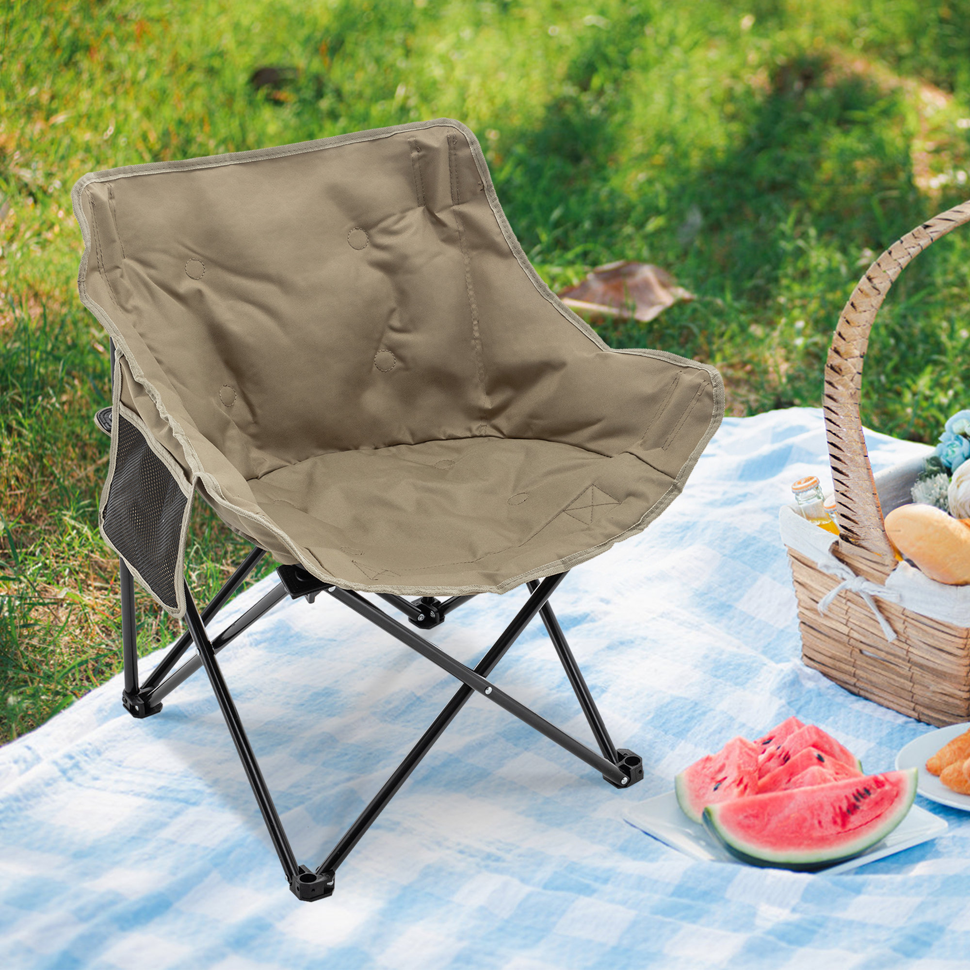 Arlmont & Co. Portable Folding Camping Chair - Wayfair Canada