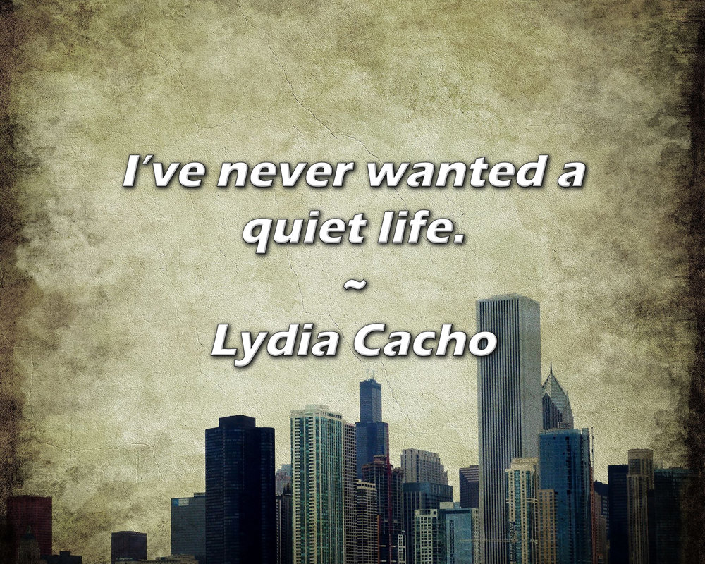 Trinx Lydia Cacho Quote: I’ve never wanted a quiet life. - Wayfair Canada