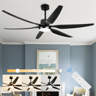 Wrought Studio™ 66" Wood Ceiling Fans with Lights Remote Control ...