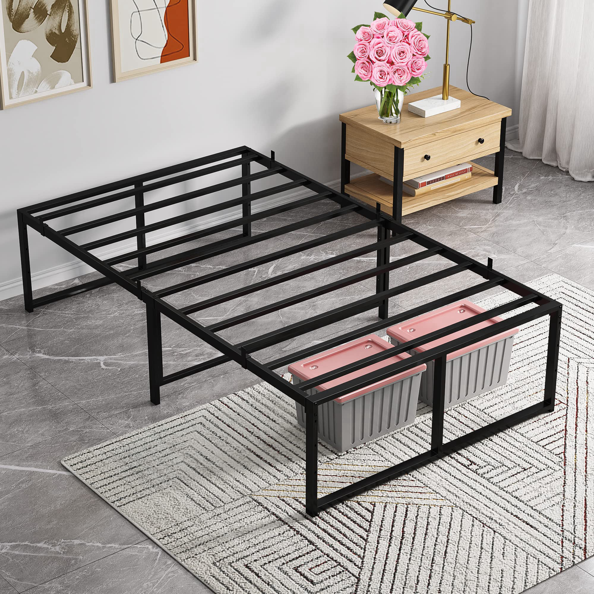 Alwyn Home Monango 13.9'' Platform Bed & Reviews | Wayfair