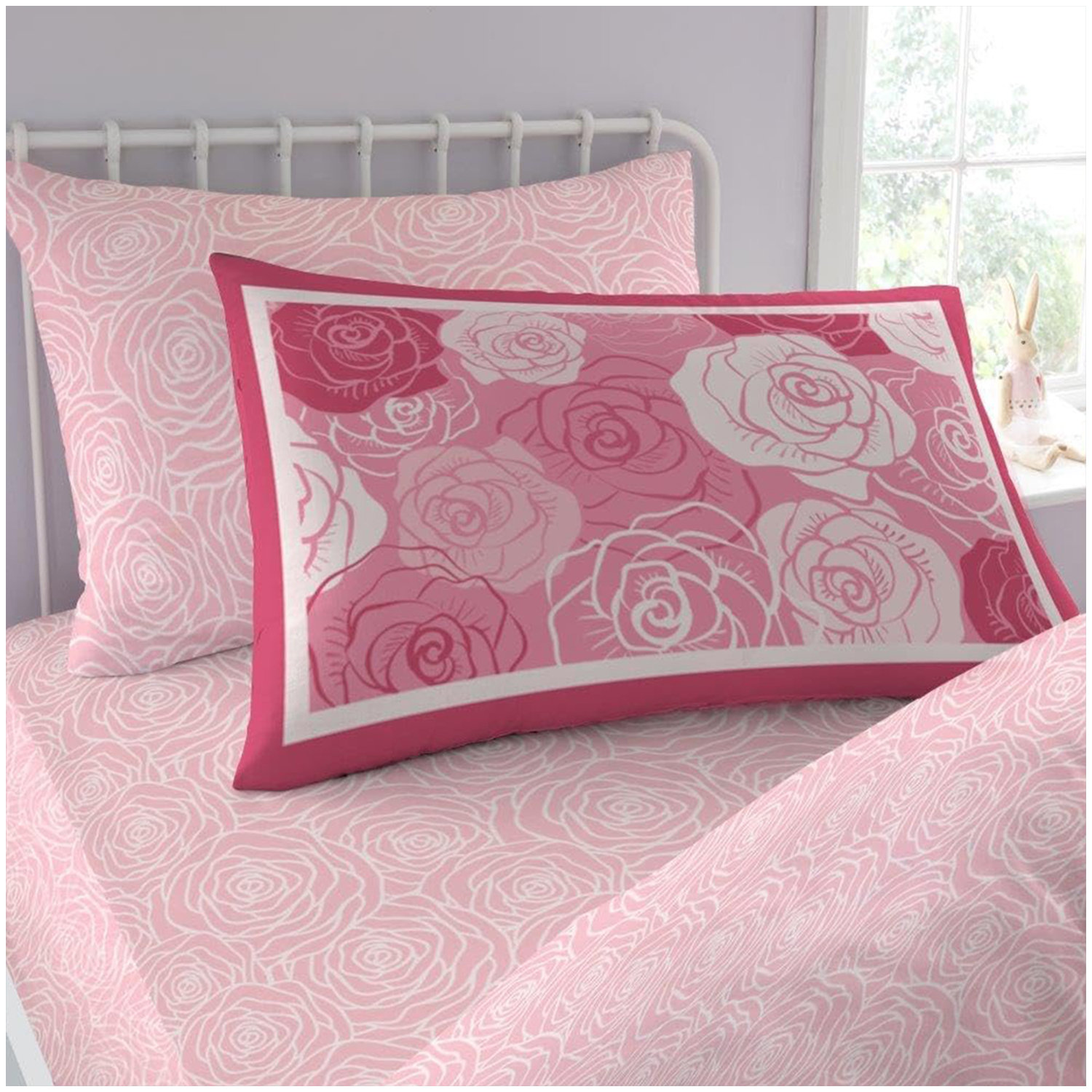 GC GAVENO CAVAILIA KIDS SHEET SET ROSES SINGLE | Wayfair.co.uk