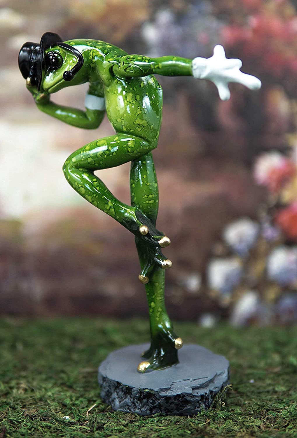 Bayou Breeze Ebros Froggie Jean Moonwalk Toad Frog Pop Star Dancer ...