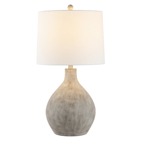 Steelside™ Ura 26.25" Gray Table Lamp & Reviews | Wayfair