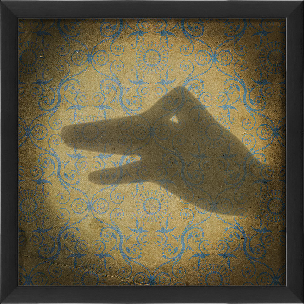 The Artwork Factory Shadow Puppet Duck Framed Painting Print - Wayfair ...