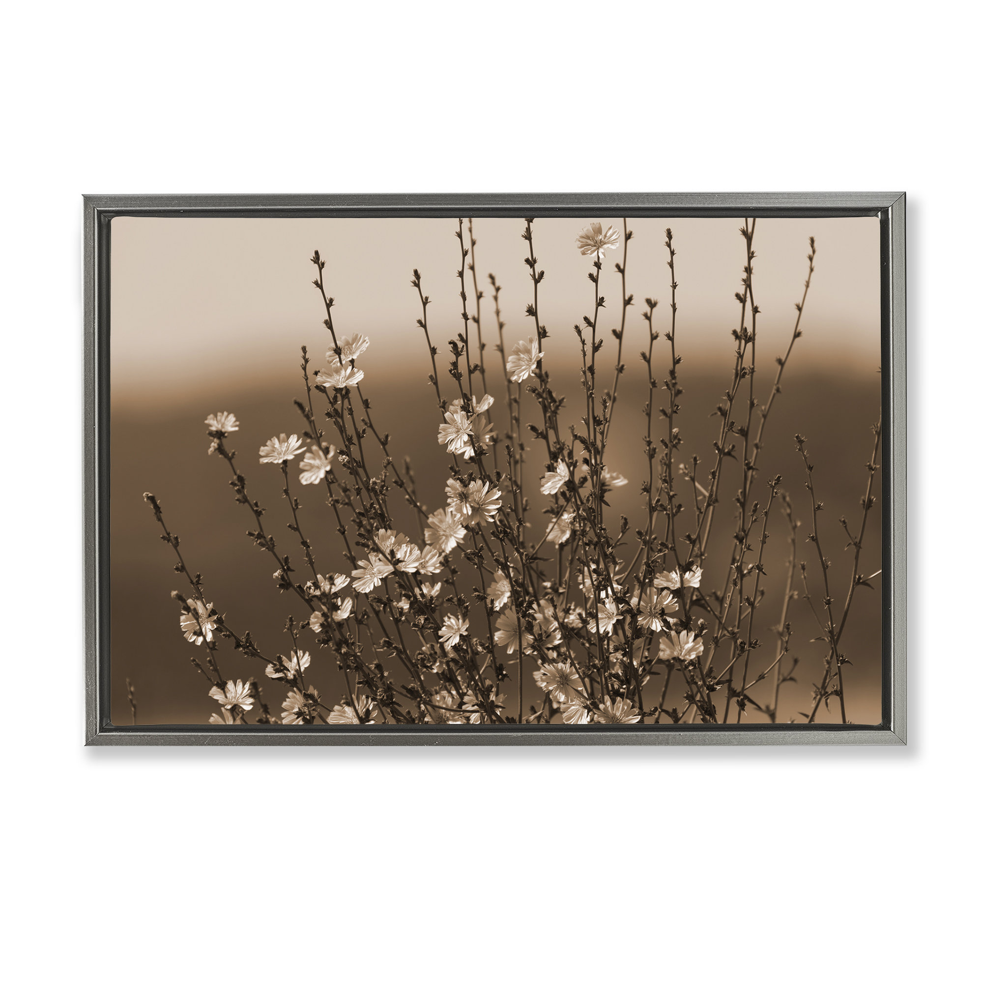 House of Hampton® Tiny Blooming Flowers Floater Canvas by Nancy Crowell ...