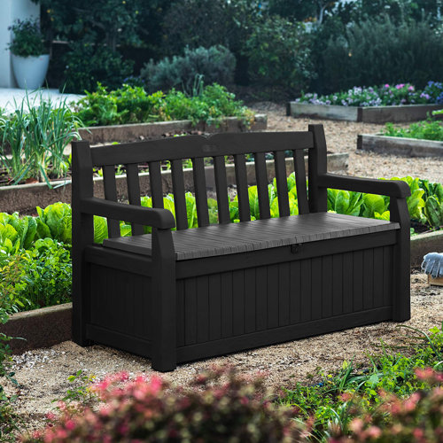 Outdoor Storage Benches | Wayfair